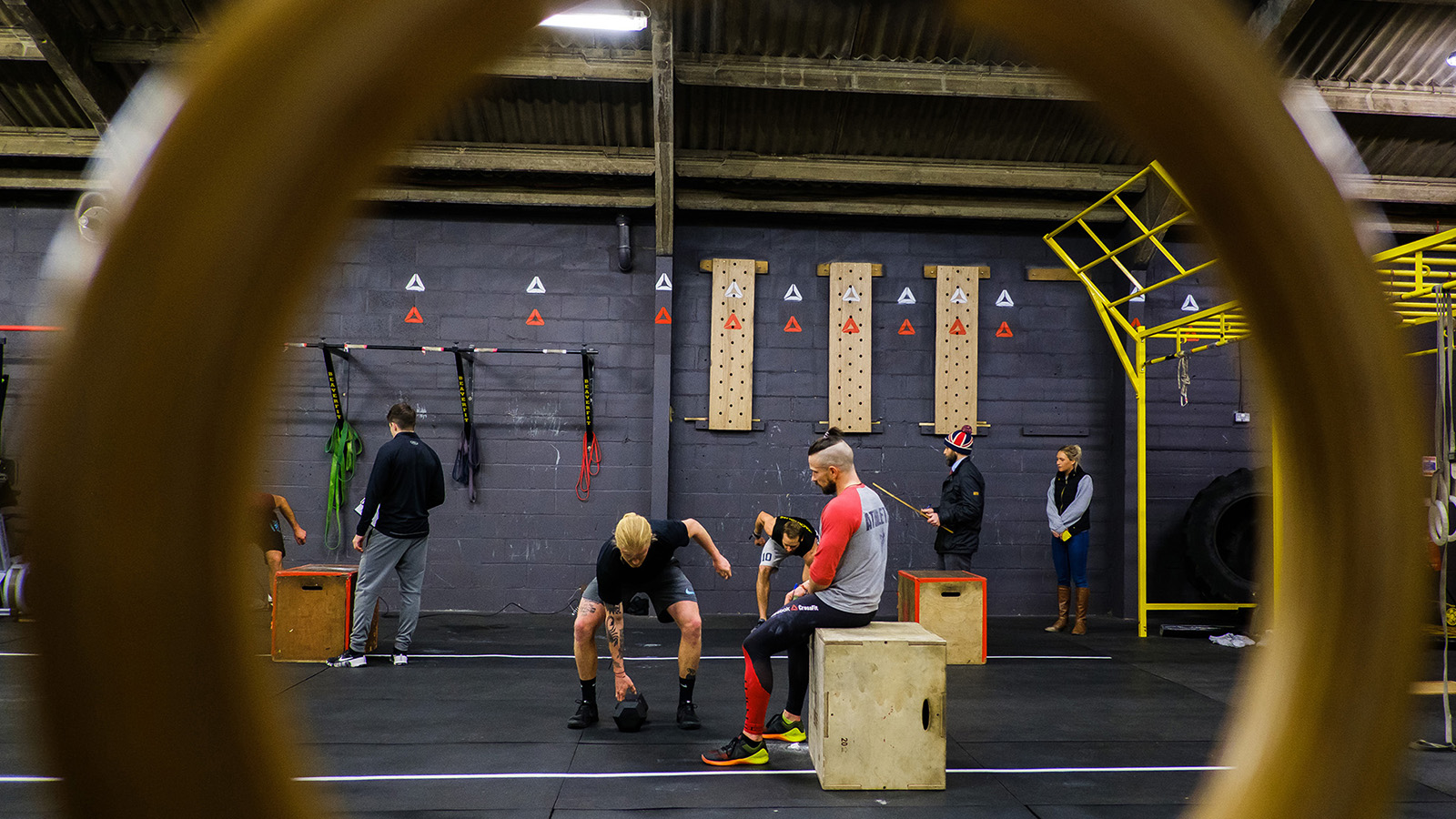 Testing the fittest athletes . CrossFit Open workout 17.1